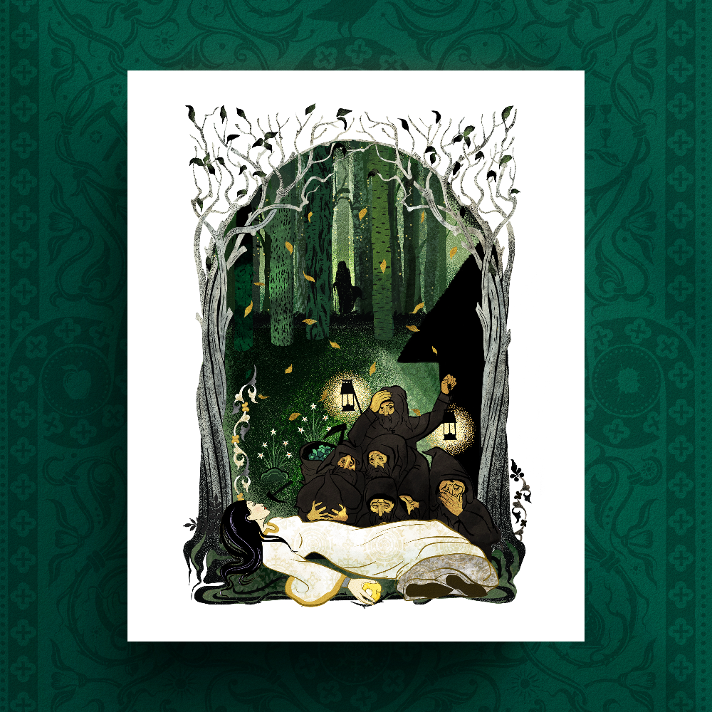 The Death of Snow White - 8"x 10" Art Print – Symbolic World Press